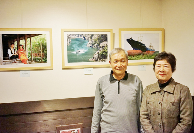 旅の途中で活写 東日新聞