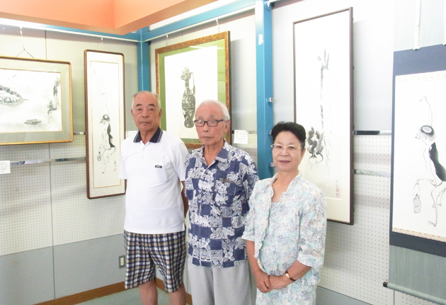 水墨画の魅力伝える 東日新聞