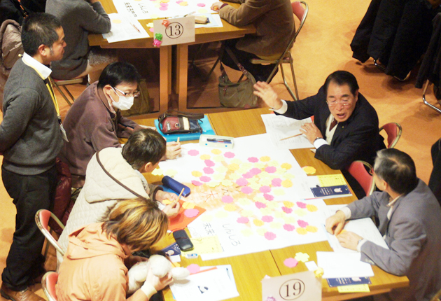 市一体で意見交換 東日新聞