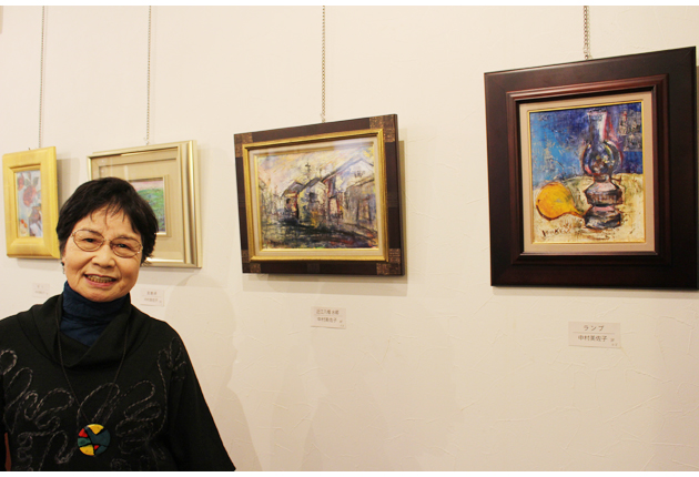 近作の小品中心に20点 東日新聞